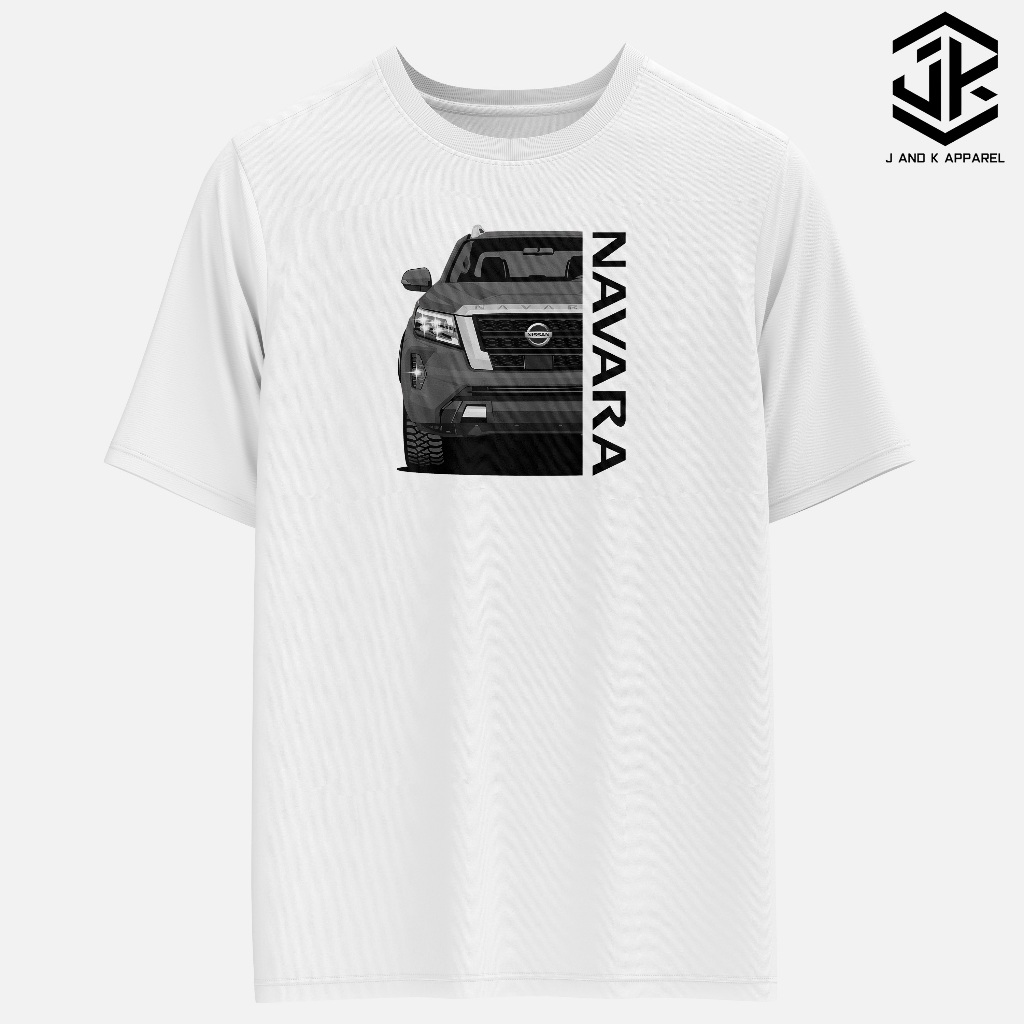 Nissan Navara VE Calibre Car Shirt V2 - Gray | Shopee Philippines