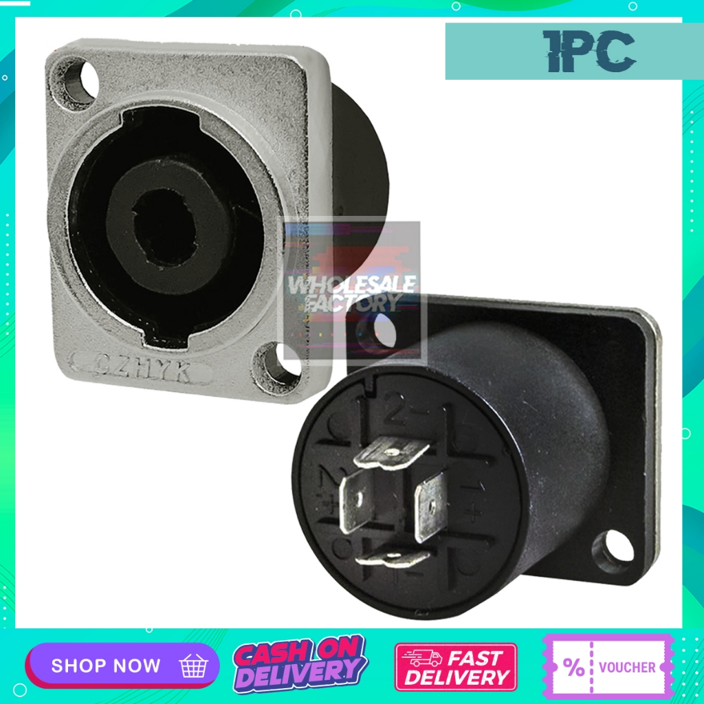 WHOLESALE Neutrik Speakon Female Jack Socket Audio Chassis XLR ... WHOLESALE Neutrik Speakon Female Jack Socket Audio Chassis XLR ...