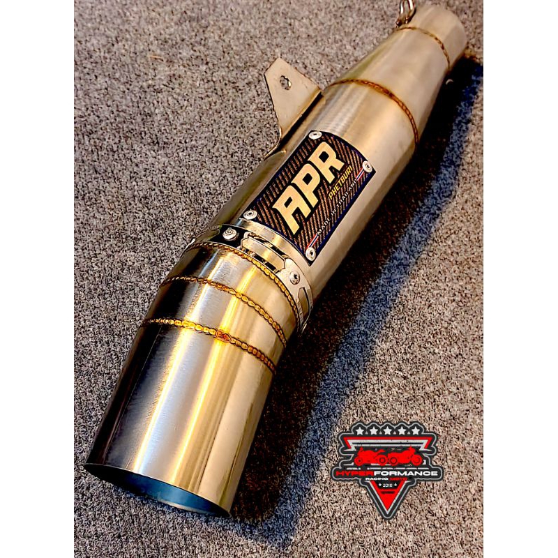 MOTORCYCLE APR MUFFLER / 51mm AUN Muffler EXHAUST PIPE / Exhaust ...