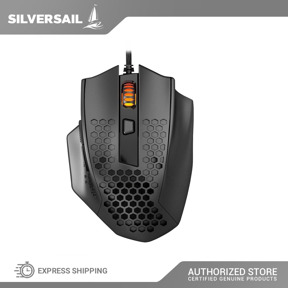 REDRAGON M722 Bomber Lightweight Honeycomb Gaming Mouse - Black ...