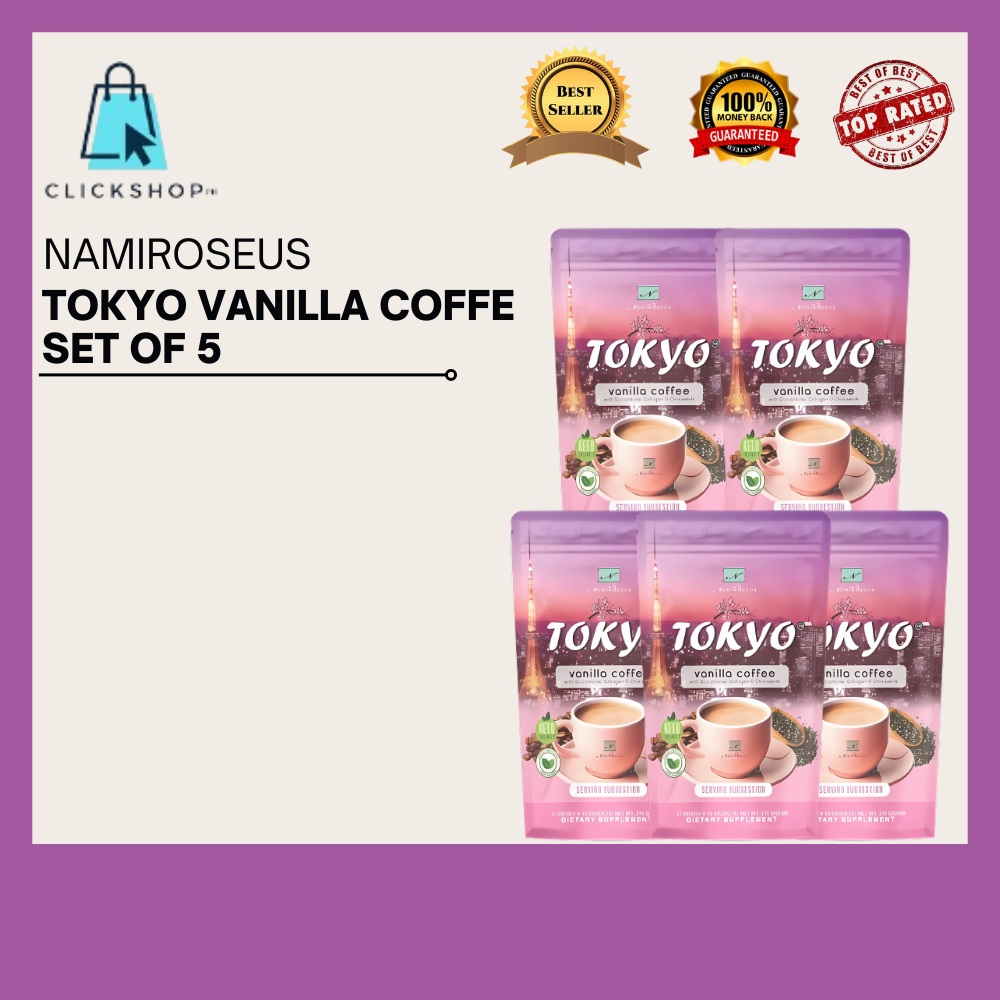 SET OF 5 NAMIROSEUS TOKYO VANILLA COFFEE | Shopee Philippines