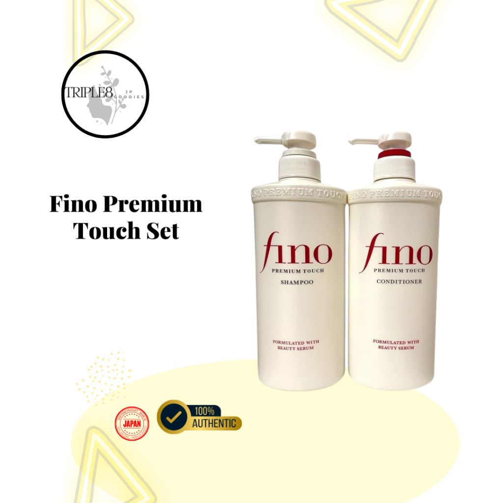 Fino Premium Touch Moist Shampoo & Conditioner Set | Shopee Philippines