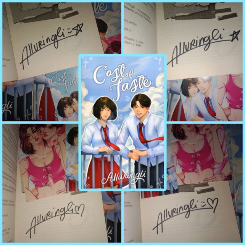 COST OF TASTE BY ALLURINGLI | ON-HAND SIGNED BOOK WITH MIBF INCLUSIONS ...