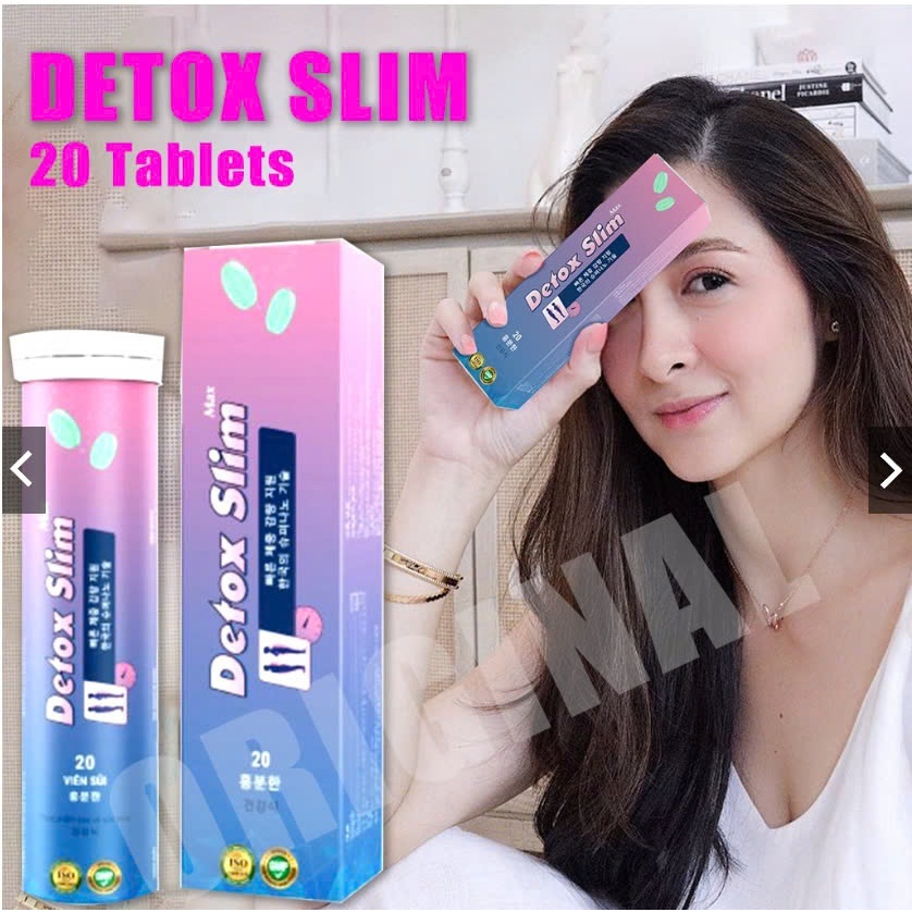 LEGIT Detox Slim Effervescent Tablets Slimming Juice | Shopee Philippines