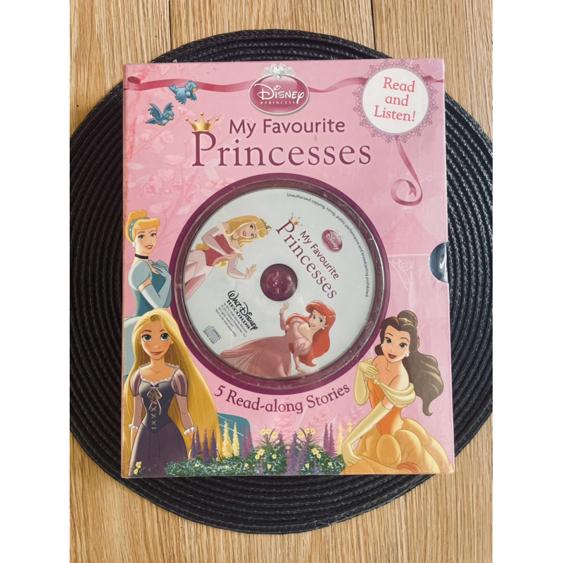 [Authentic | New] Disney Princess My Favourite Princesses 5 Read Along ...