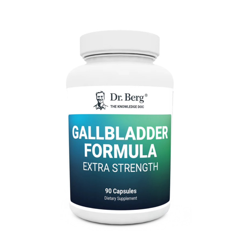 Dr. Berg Gallbladder Formula Extra Strength with Ox Bile and Digestive ...