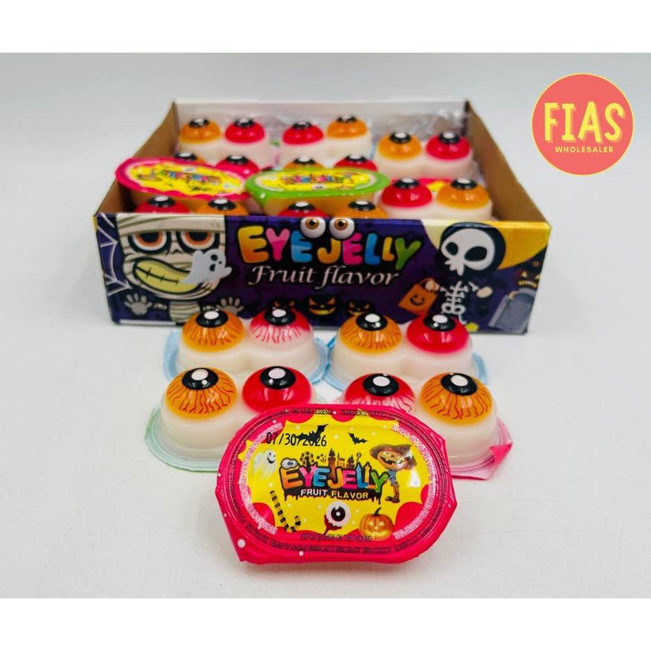 30 pcs Twin Halloween Eye Fruit Jelly | Shopee Philippines