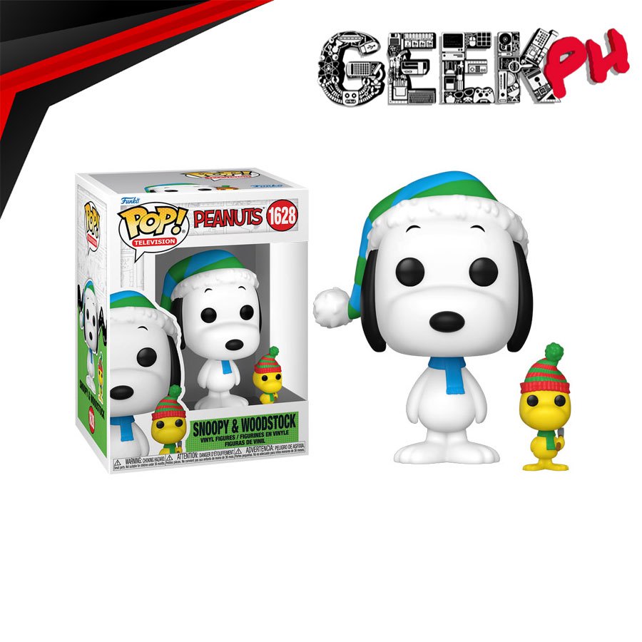 Funko Pop! & Buddy: A Charlie Brown Christmas - Snoopy & Woodstock sold ...