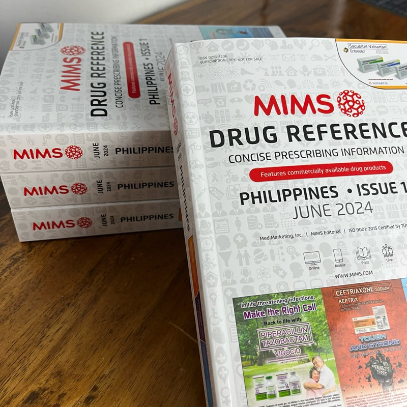 MIMS DRUG REFERENCE JUNE & DEC 2024 | Shopee Philippines