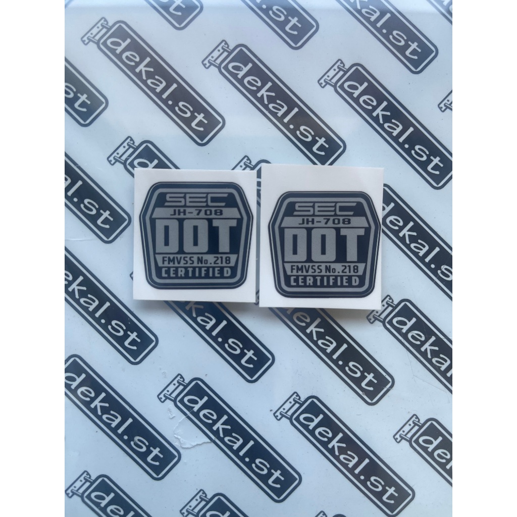 sec DOT sticker (with gloss lamination) | Shopee Philippines