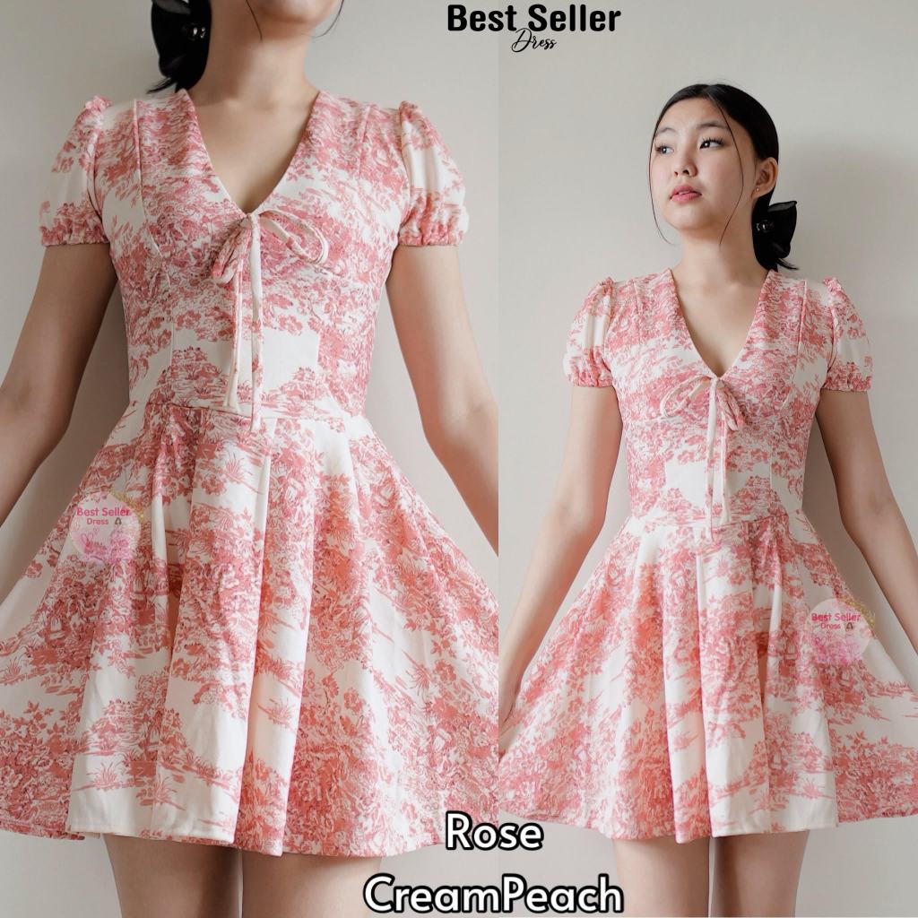 BSD Best Seller Dress (XS-XXL) Winona Puff Sleeve Mini Dress (BEST ...