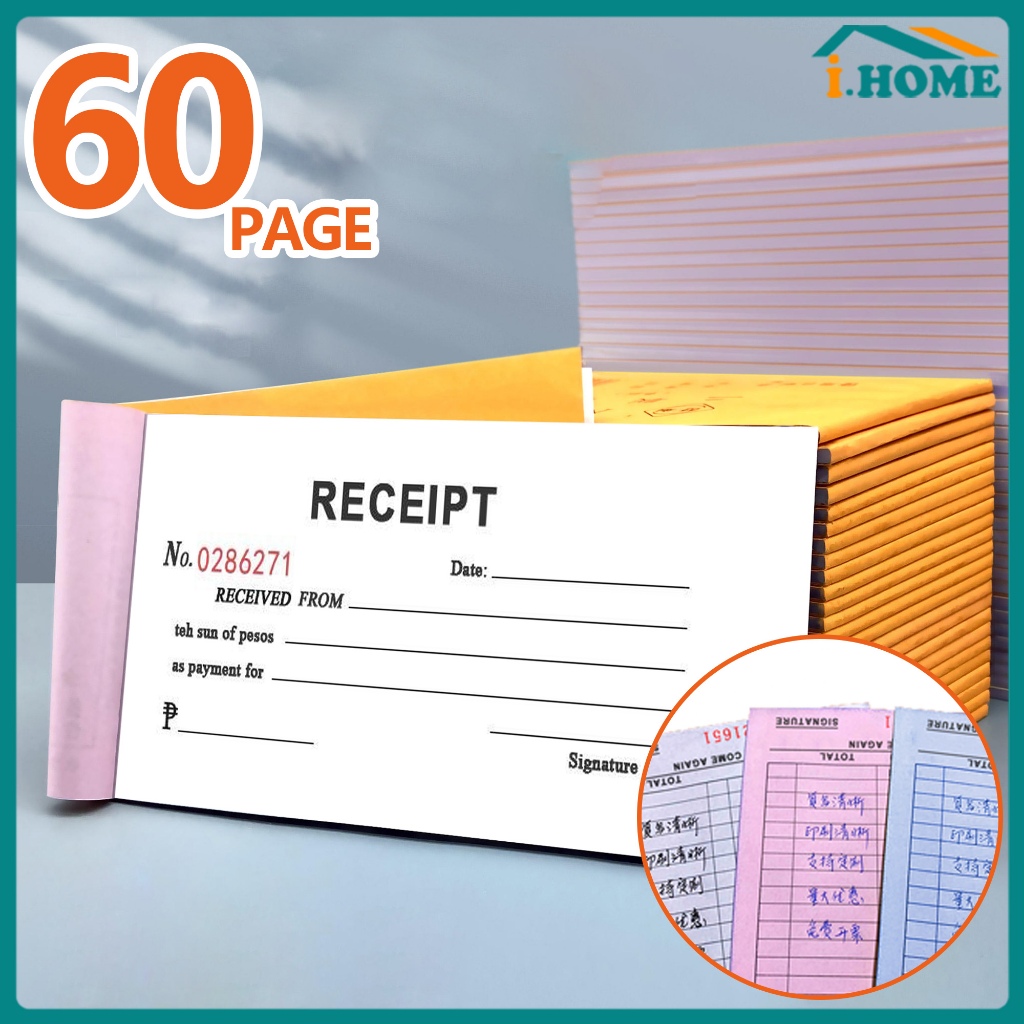 Carbonized Receipt Resibo Wholesale With Carbon Paper Duplicate Receipt ...