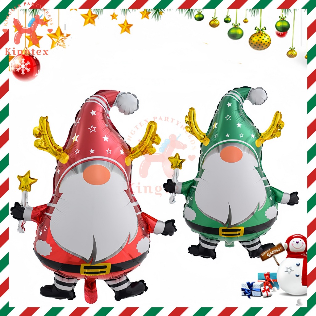 2025 Rudolph the Antler Elf foil balloon 29inch merry christmas party ...