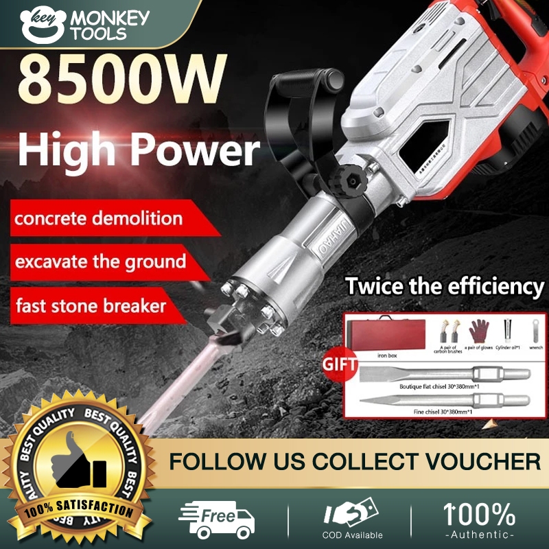 Electric Rock Drill Demolition Hammer/Blasting Jack Hammer 65J Electric ...