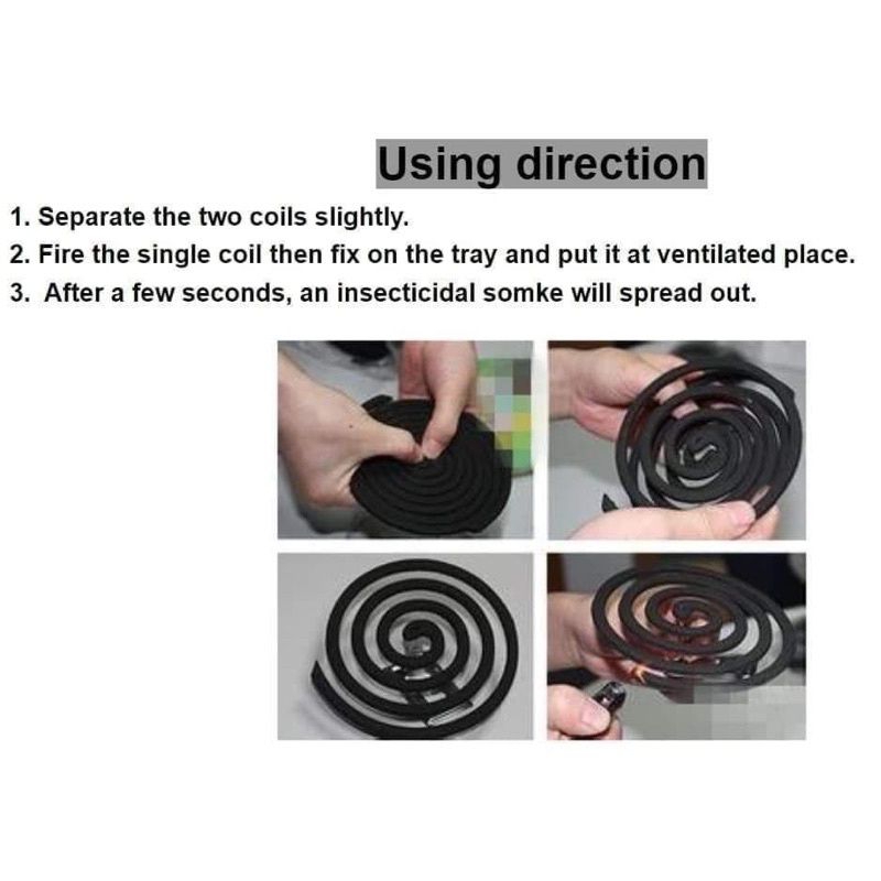 1 case BAOMA high quality black mosquito repellent incense katol(60 ...