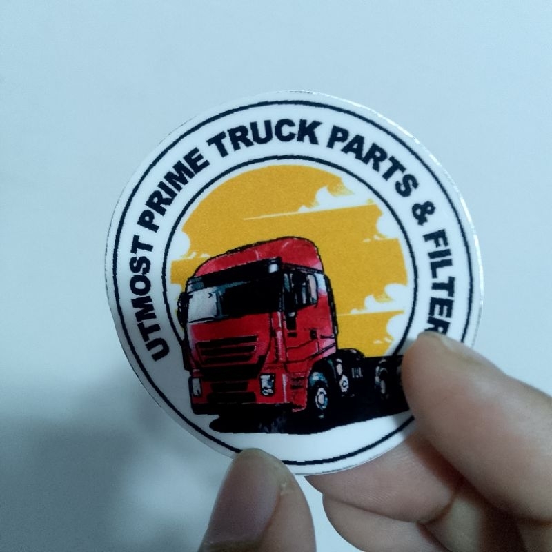 UTMOST PRIME OFFICIAL LOGO STICKER | Shopee Philippines
