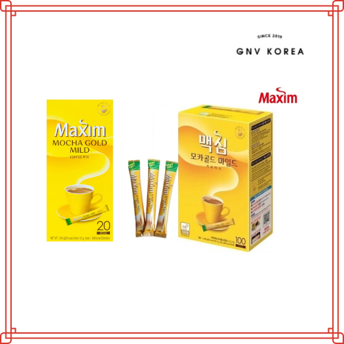 [MAXIM] MOCHA GOLD MILD 20pcs/100pcs | Shopee Philippines