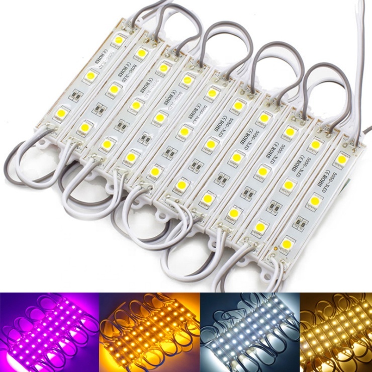 20pcs - 12v Led Module 5054 3 Eye for Signage Lighting | Shopee Philippines