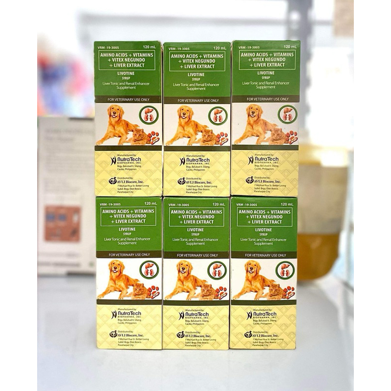 LIVOTINE 120ml Syrup Liver tonic and Renal enhancer | Shopee Philippines