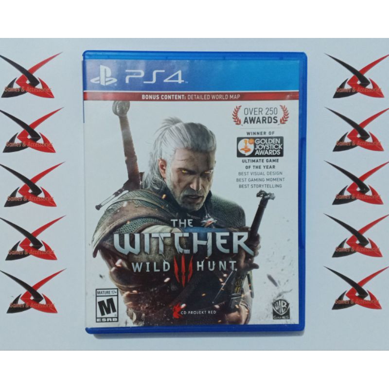 PS4 PlayStation 4 Game The Witcher 3 Wild Hunt | Shopee Philippines