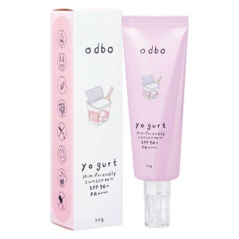 Odbo Yogurt Sunscreen SPF 50+ / PA++++ 50mlfrom Thailand | Shopee Philippines