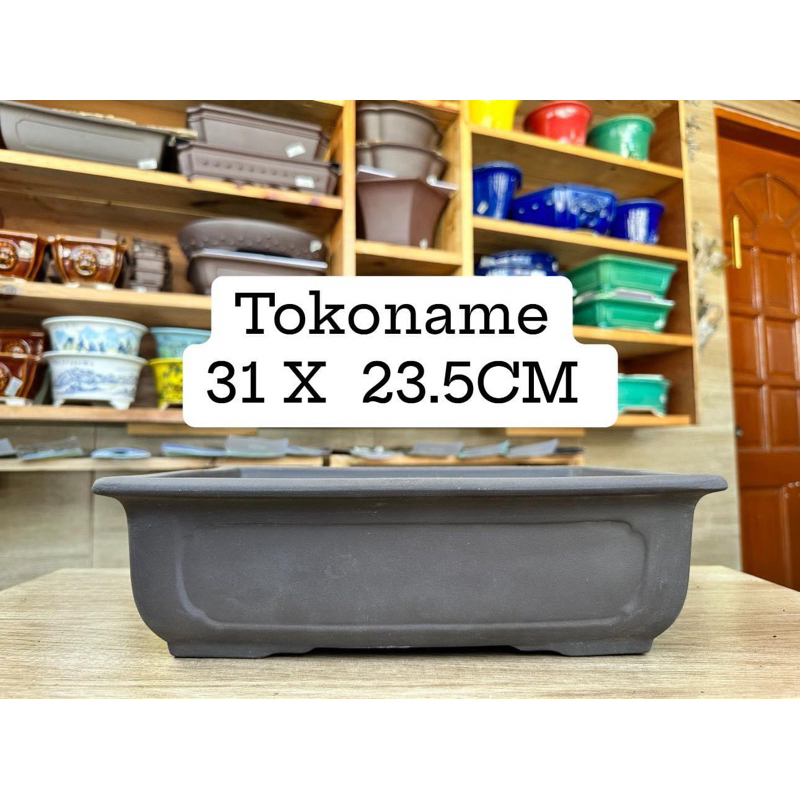 tokoname terracotta pot-Original pot Bonsai pot -TOKONAME | Shopee ...