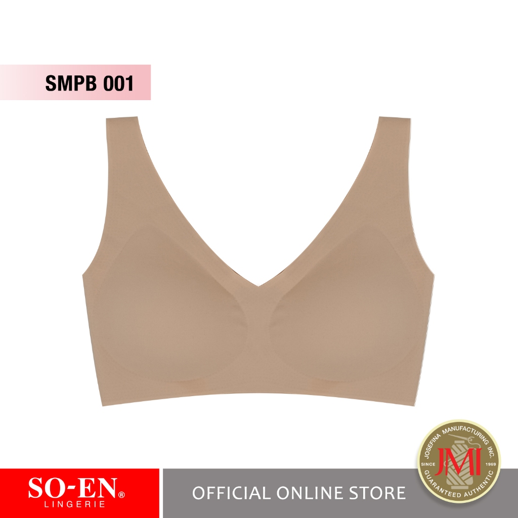 SO-EN Jasmine Seamless Bonded Full Comfort Bra | Shopee Philippines