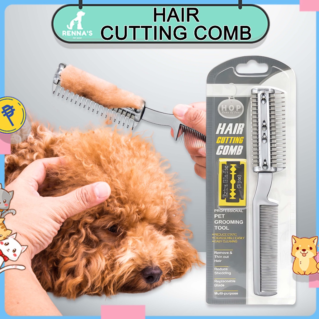 Renna's 3 in 1 Dog Cat Razor Pet Hair Trimmer with Extra Blades and ...