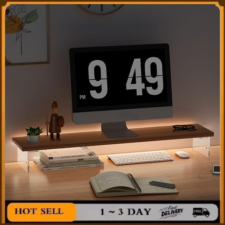 Acrylic Computer Stand Laptop Stand Screen Heightened Floating Computer ...