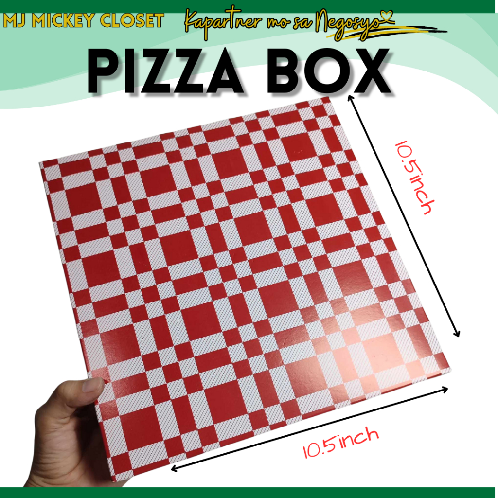Pizza Box Food Kakanin Multi Purpose Boxes 10pcs and 25pcs 10inches ...