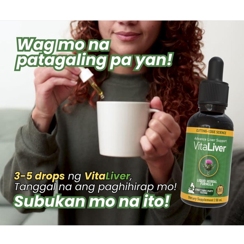 Vita liver advance liver support liquid formula | Shopee Philippines