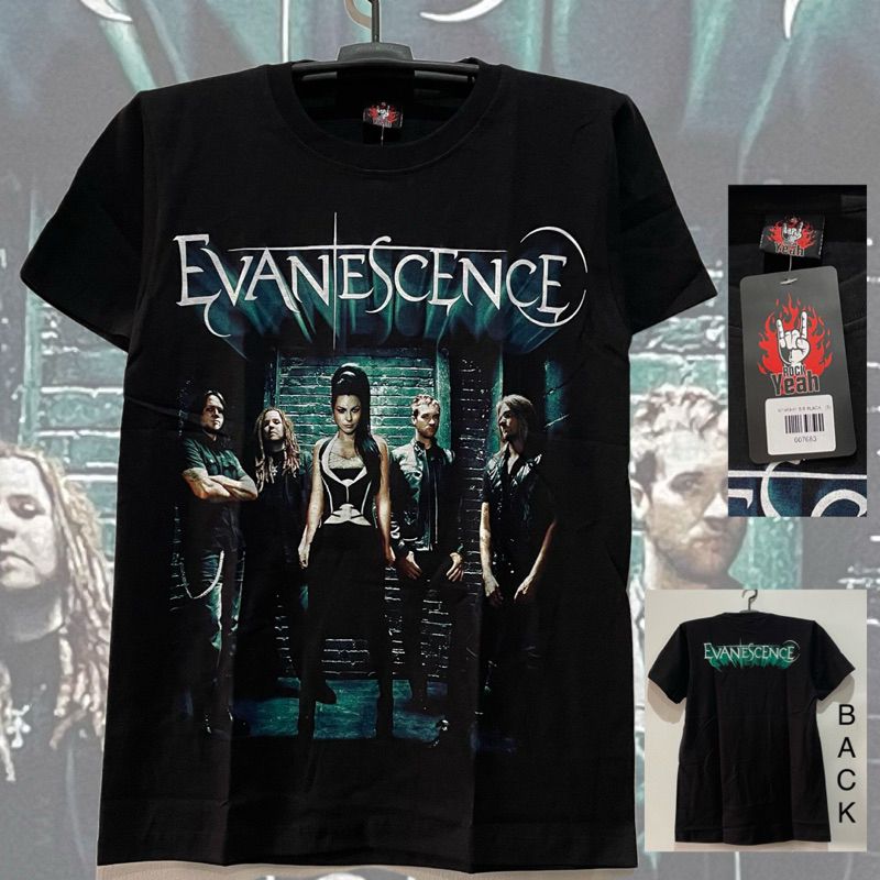EVANESCENCE (2) ROCK YEAH BRAND THAILAND TSHIRT | Shopee Philippines