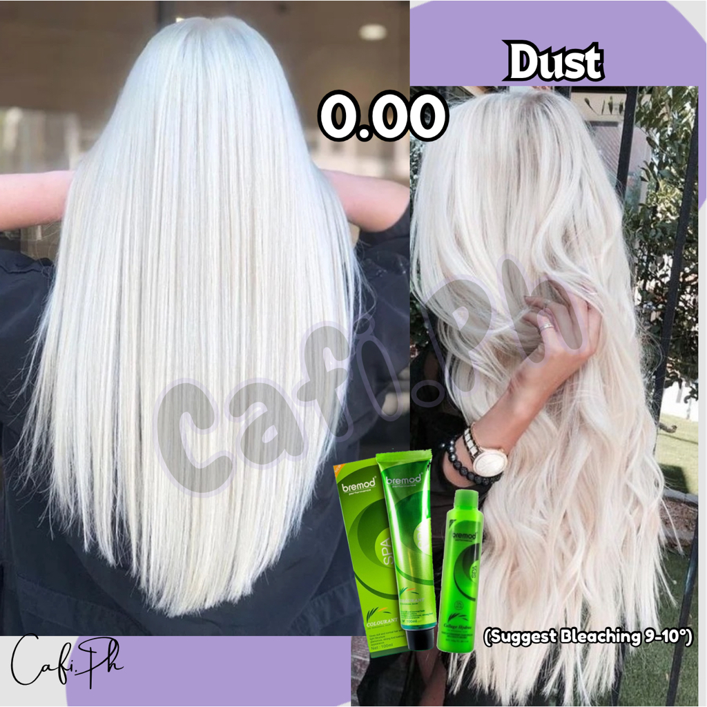 Bremod 0.00 Dust Hair Color Set with Oxidizer | Shopee Philippines