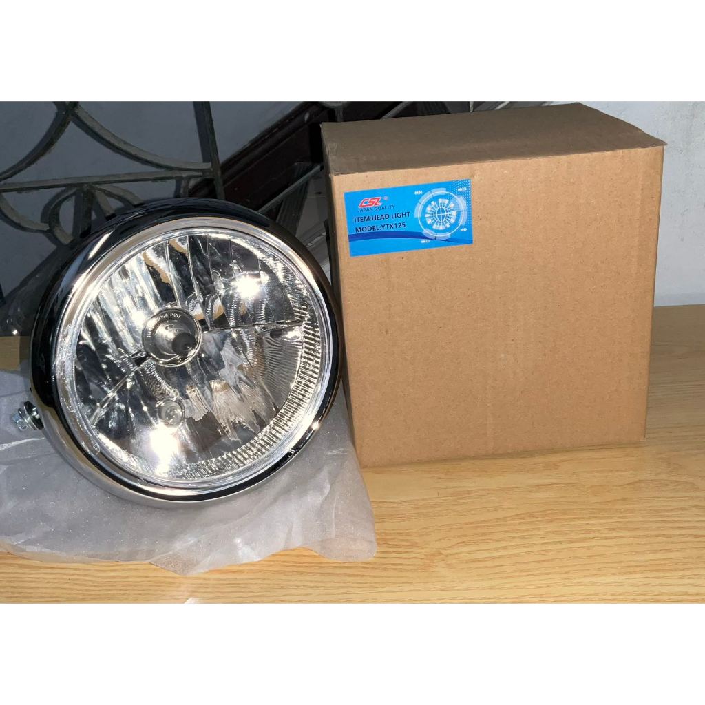 HEADLIGHT FOR YAMAHA YTX 125 BY IF MOTOR PARTS | Shopee Philippines