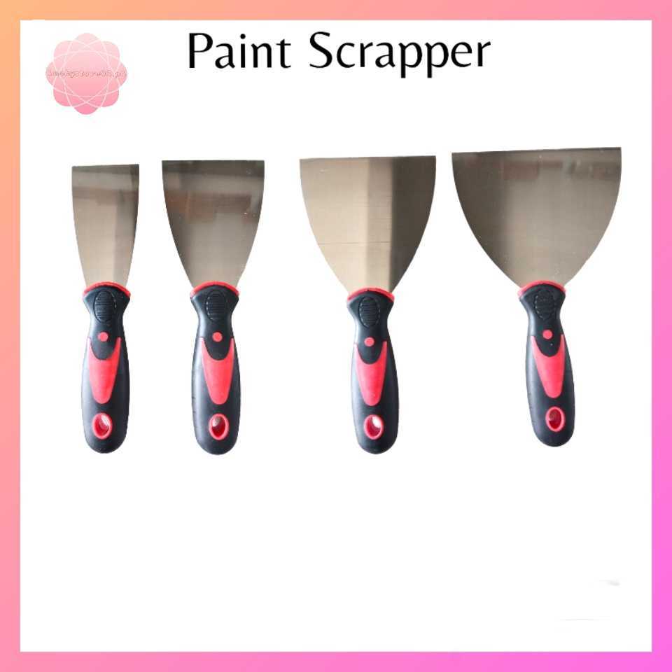Putty Knife / Paint Scrapper/ Wall Scraper WIth Handle | Shopee Philippines