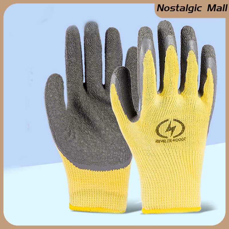 Anti Electric Shock Gloves Electrician Insulating Gloves 400V High ...