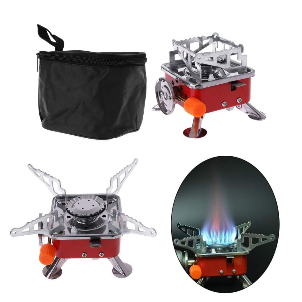 Thirstquell Gas Stove Portable Collapsible Outdoor Backpacking Butane ...