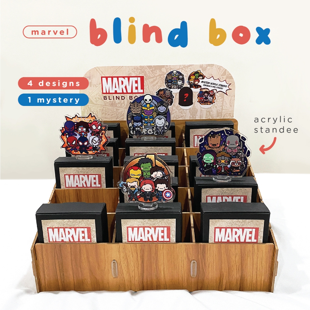 BLIND BOX: Marvel Acrylic Standee (Random Design) | Shopee Philippines
