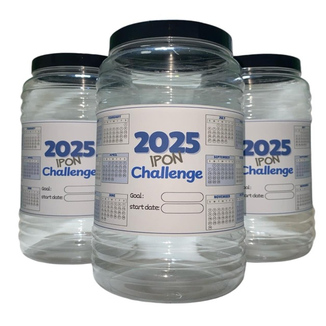 Alkansya BIG Jar New Year 2025 BLUE Ipon Challenge | Shopee Philippines