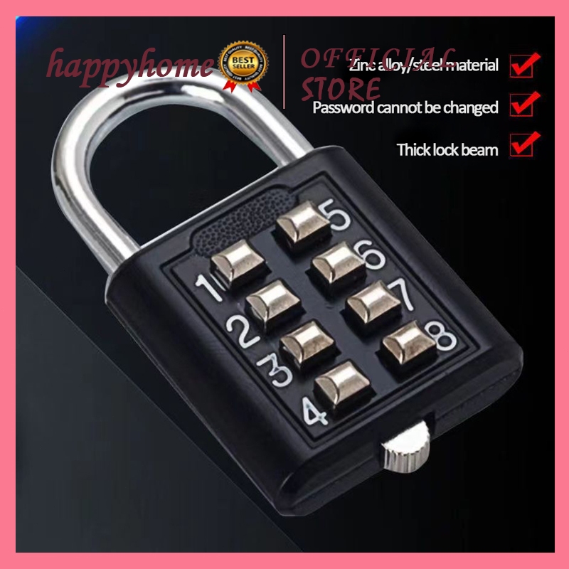 Key Lock Combination Lock Padlock Suitcase Lock Locker Bag Lock Gym ...