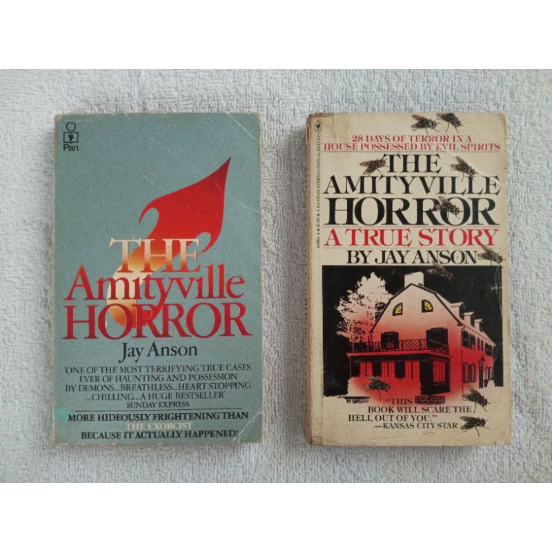 SUPER RARE/VINTAGE HORROR - JAY ANSON BOOKS, THE AMITYVILLE HORROR ...