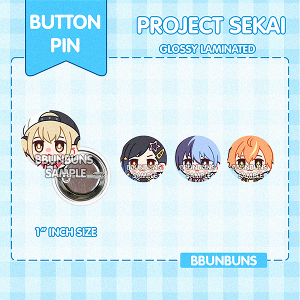 Project Sekai - Button Pin | Shopee Philippines