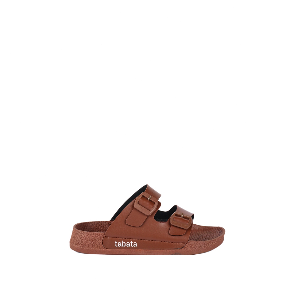 Tabata by Otto 10800234 Mens Hendrix Duo-Strap Buckled Slide Sandals ...