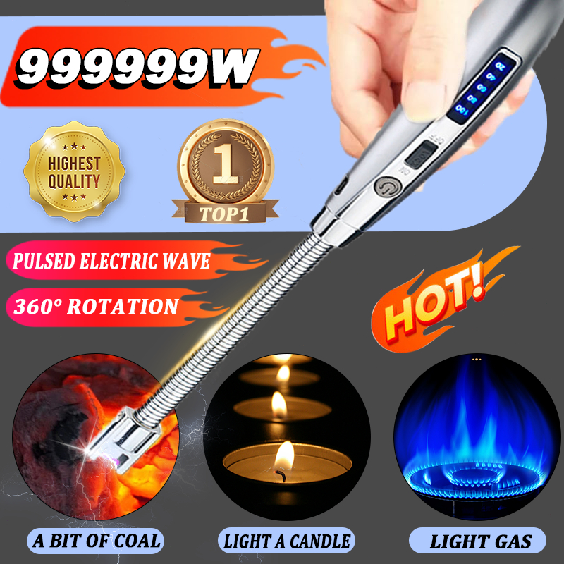 [Hot]Electric lighters Multifunction Lighter Rechargeable Electric Arc ...