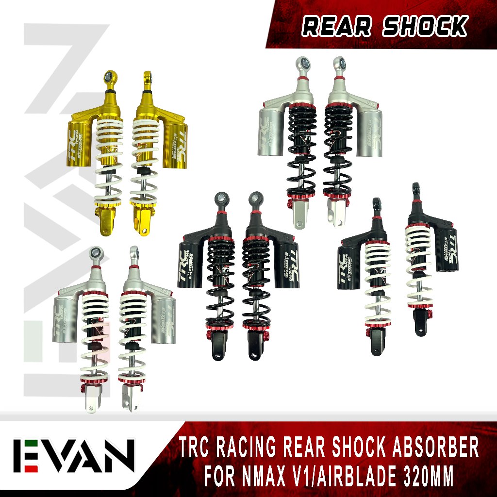 EVAN.SHOP TRC Racing 320mm Rear Shock Absorber Suspension with ...
