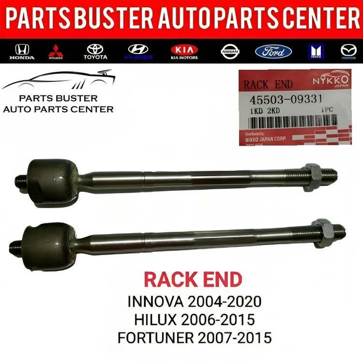 RACK END 2pcs for TOYOTA INNOVA 2004-2023, HILUX 2006-2015, FORTUNER ...