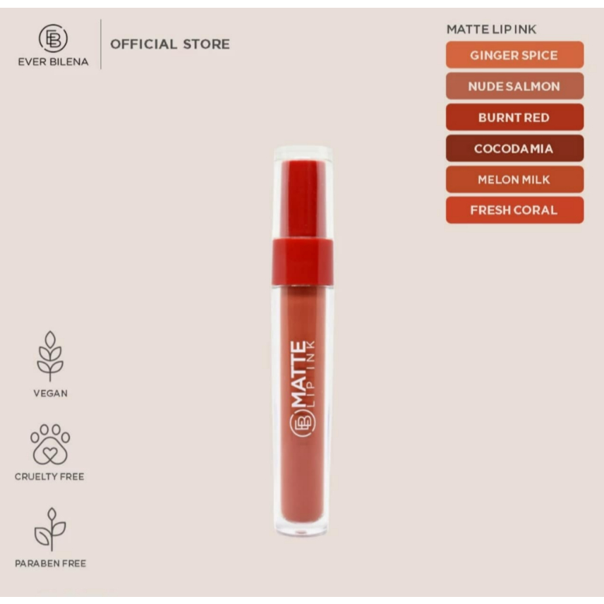 Ever Bilena Matte Lip Ink 4.5g | Shopee Philippines