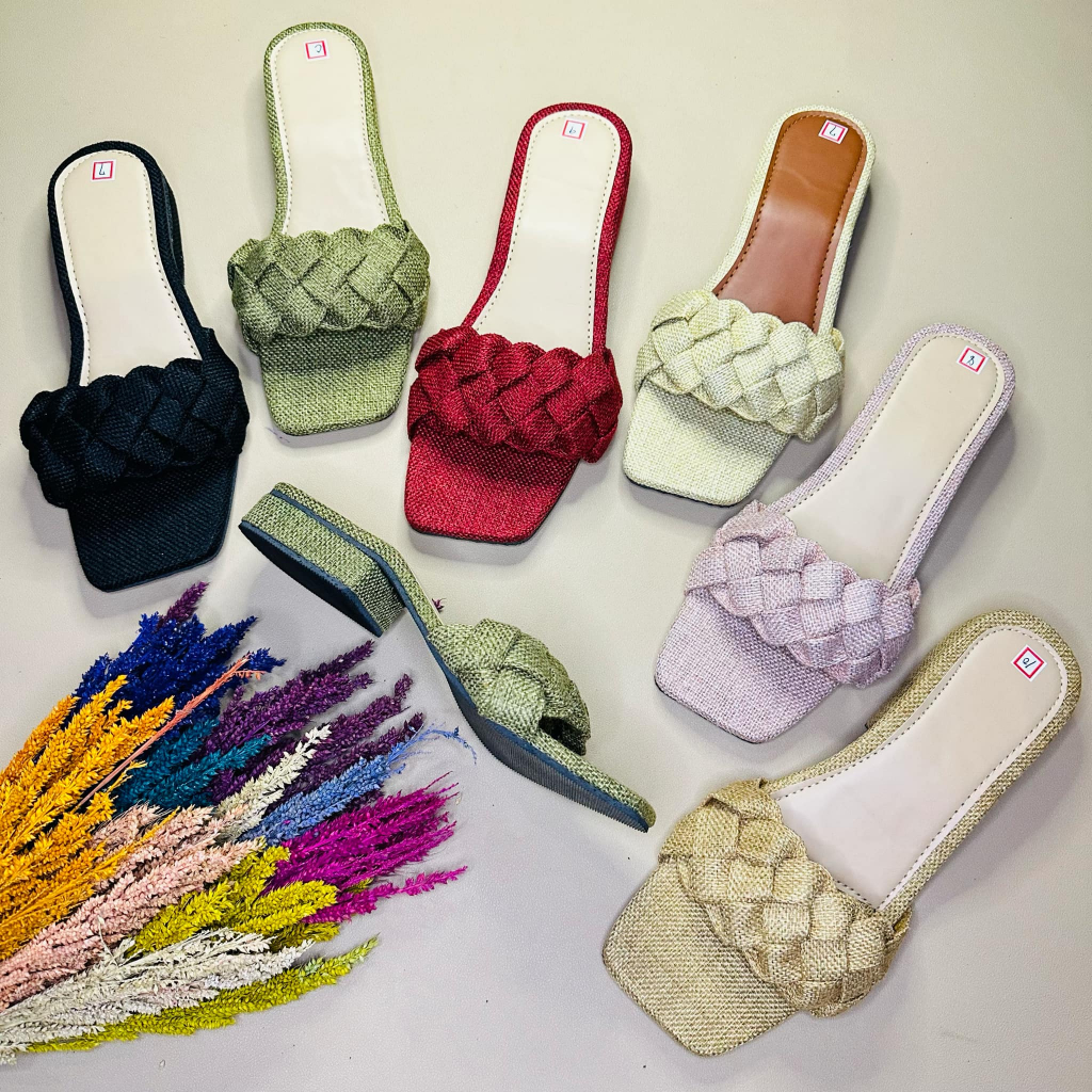 WHOLESALE 12 PAIRS 1 INCH HEELS FOR ADULT BY KLAYS FOOTWEAR | Shopee ...