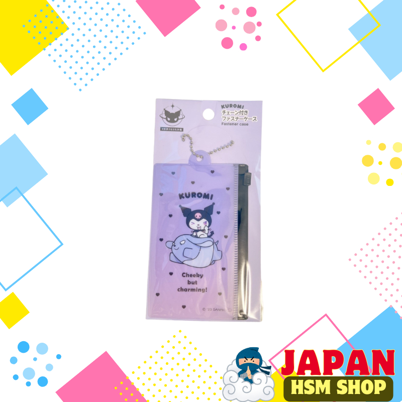 Sanrio KUROMI Kuromi Plan Zipper Case with Chain 347056[Direct from ...