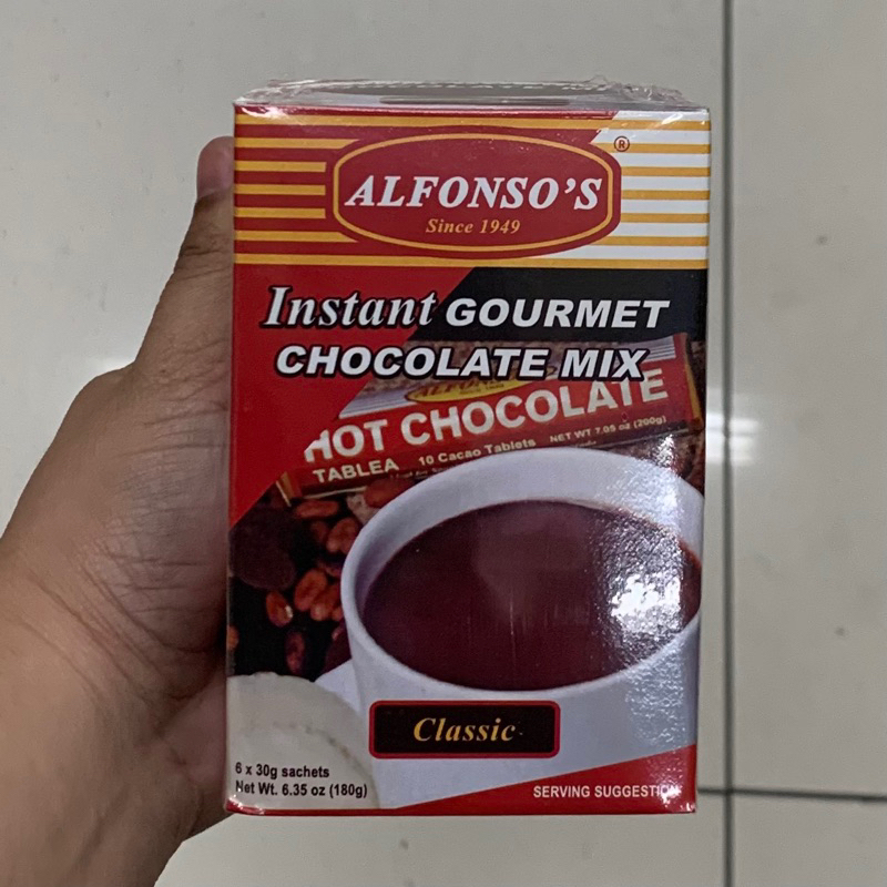 ALFONSO'S INSTANT GOURMET CHOCOLATE MIX 180g | Shopee Philippines